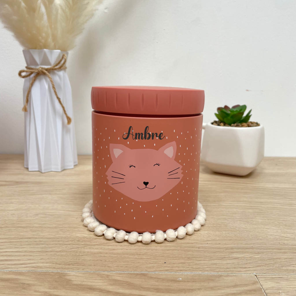 Boite à goûter enfant personnalisé - La Fabrique Enchantée