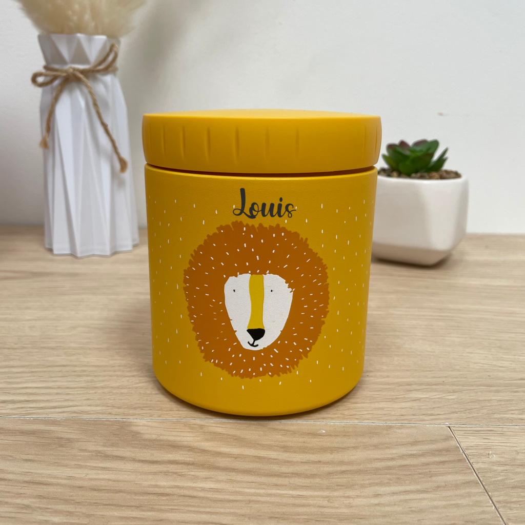 Boite à goûter enfant personnalisé - La Fabrique Enchantée